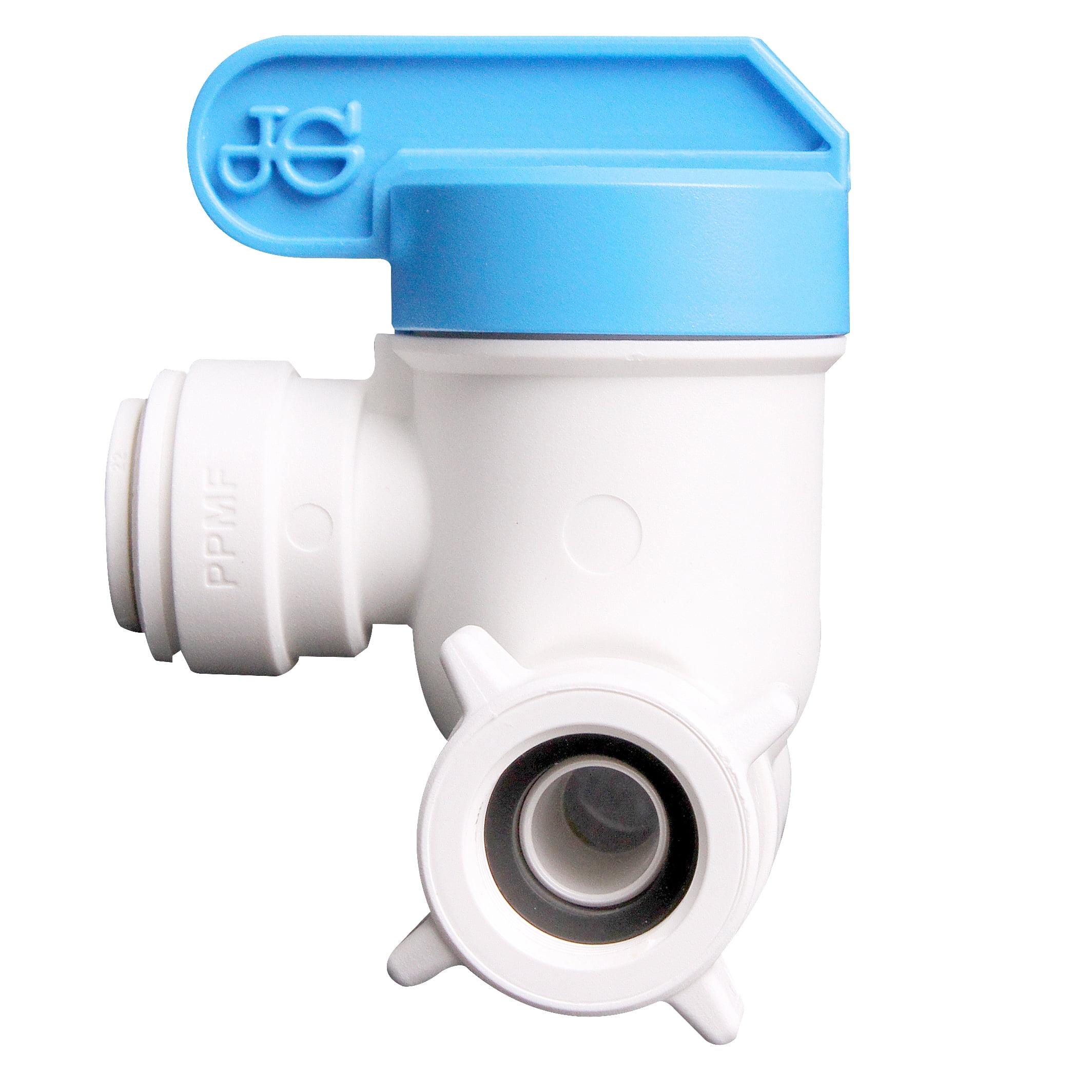 John Guest Angle Stop Adapter Valve 3/8"X 3/8"X 3/8" QC - Walmart.com