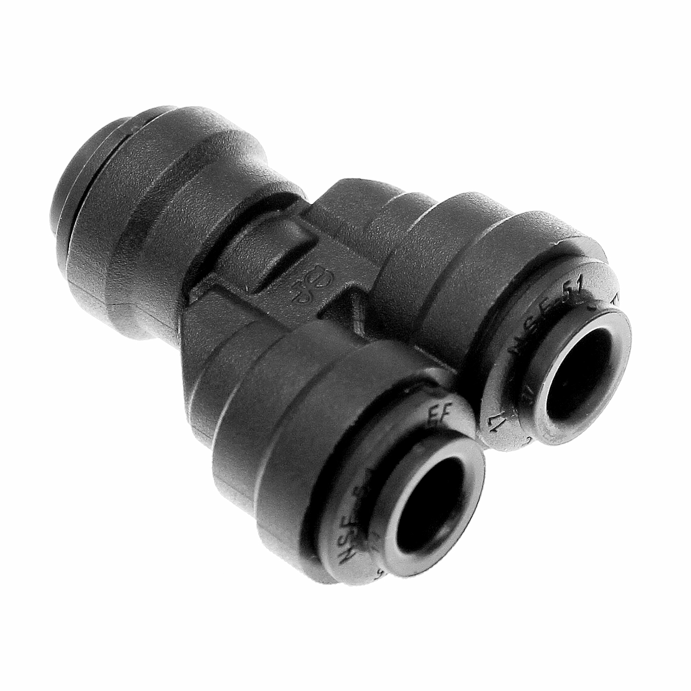 John Guest Two Way Divider 1/4" OD - Walmart.com