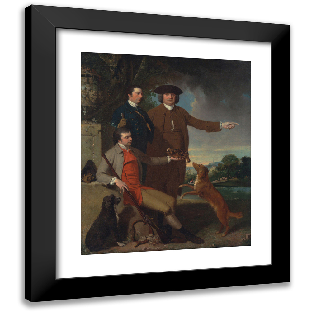 John Hamilton Mortimer 12x14 Black Modern Framed Museum Art Print ...