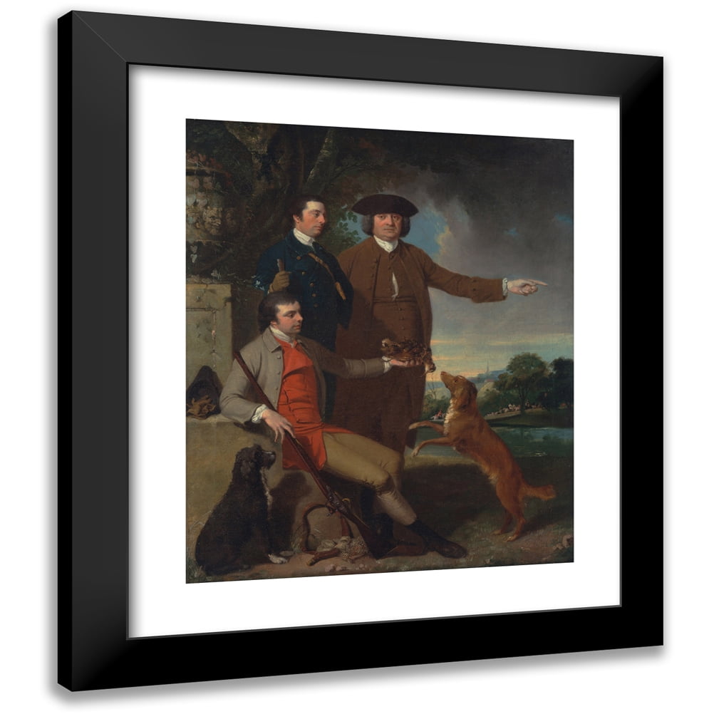 John Hamilton Mortimer 20x24 Black Modern Framed Museum Art Print ...