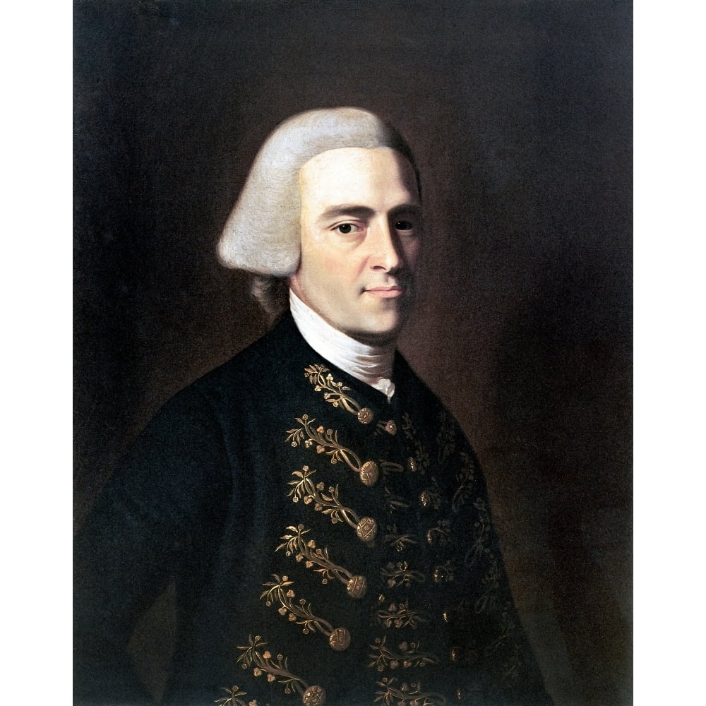 John Hancock. Namerican Revolutionary Politician. Oil On Canvas C1770 ...