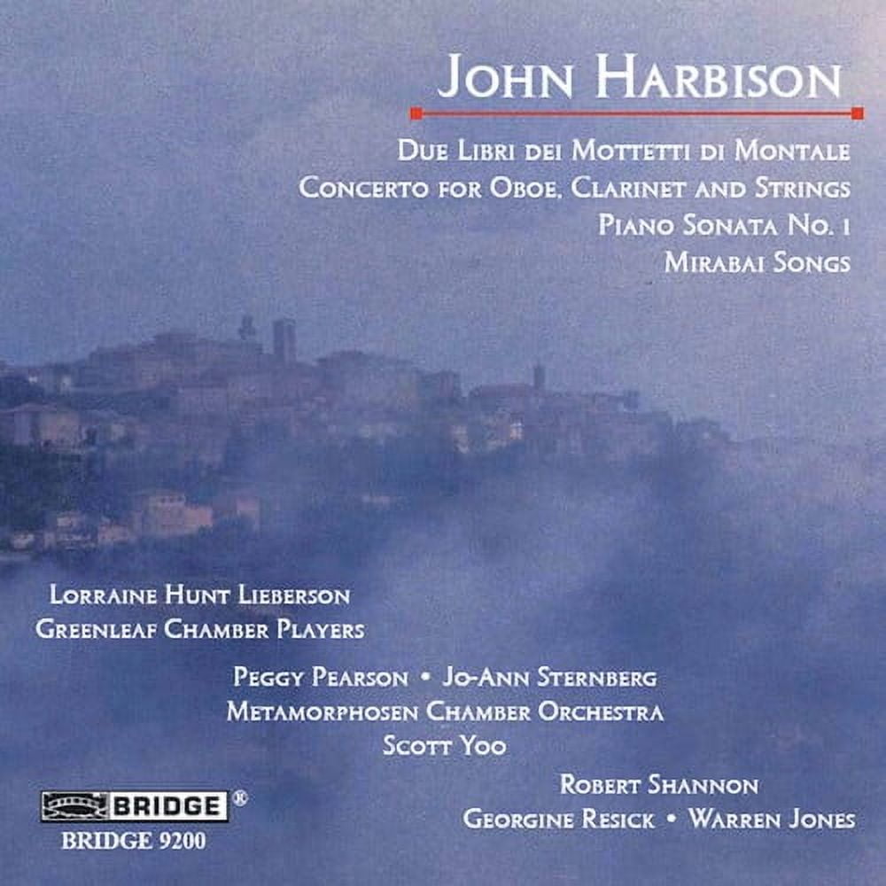 John Harbison - Music of John Harbison 1 - Music & Performance - CD - Walmart.com