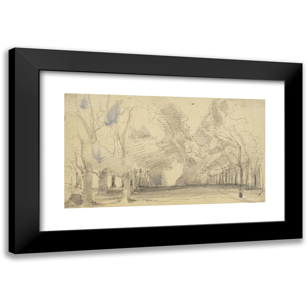 John Hayter 18x12 Black Modern Framed Museum Art Print Titled - Avenue ...