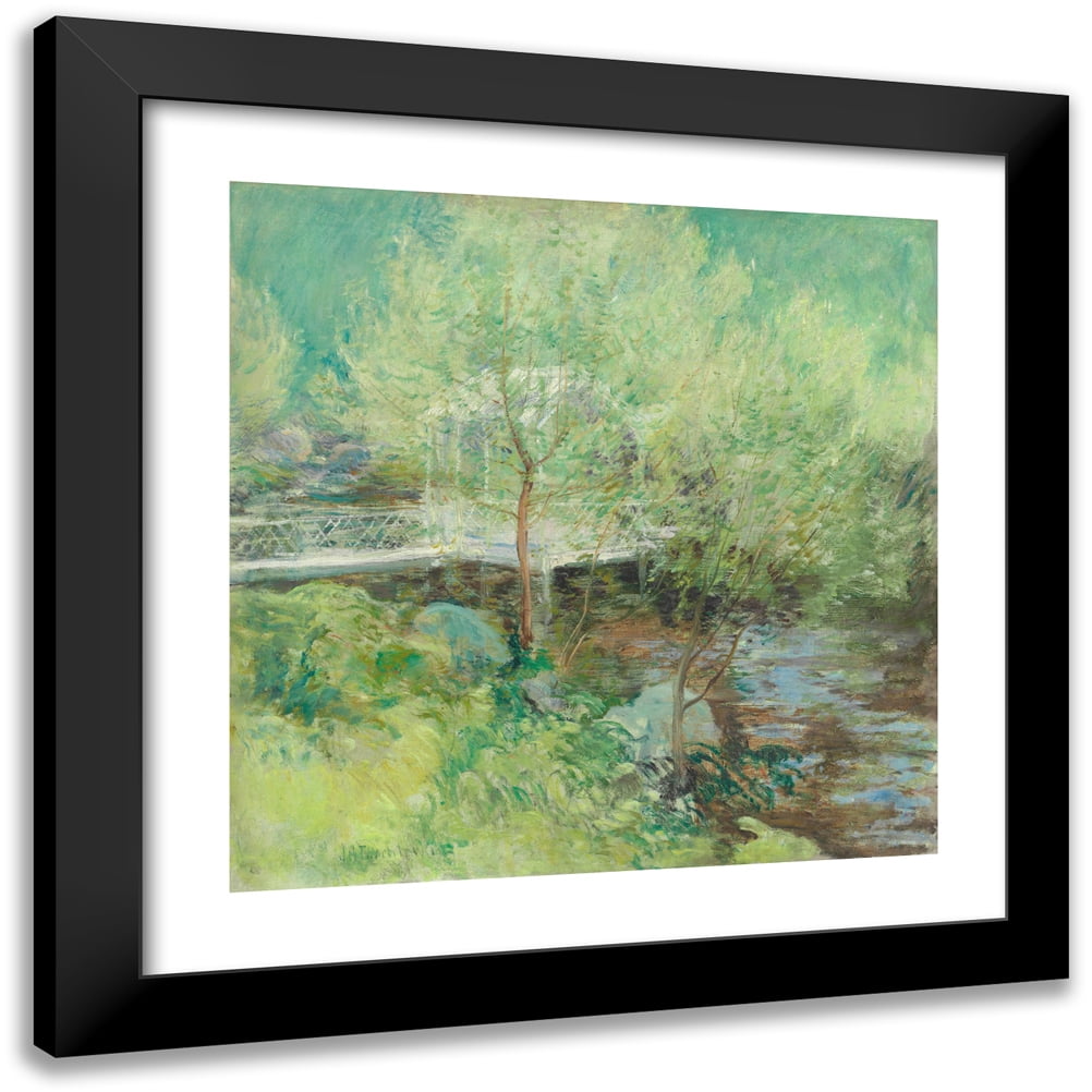 John Henry Twachtman 20x20 Black Modern Framed Museum Art Print Titled ...