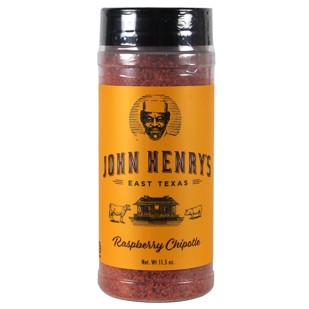 John Henry's Store Raspberry Chipotle Rub Seasoning 11.5 Oz Bottle ...