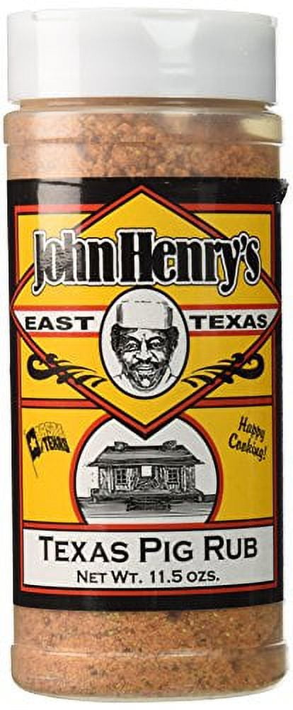 John Henry's Store Texas Pig Rub Seasoning 11.5 Oz Bottle All Purpose ...