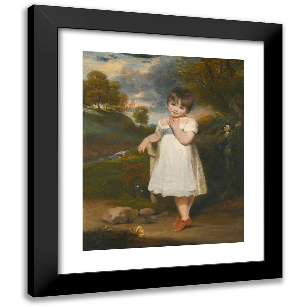 John Hoppner 12x14 Black Modern Framed Museum Art Print Titled ...