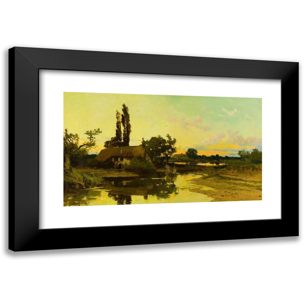 John Horace Hooper 24x15 Black Modern Framed Museum Art Print Titled ...