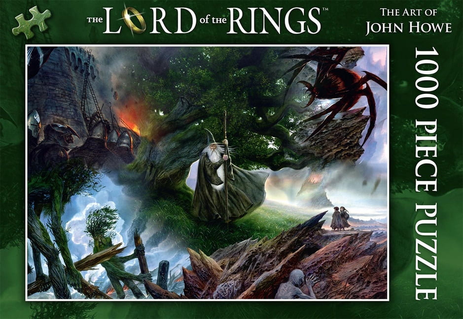 John Howe: The Lord of the Rings 1000 Piece Jigsaw Puzzle, Book 1 (Eco ...