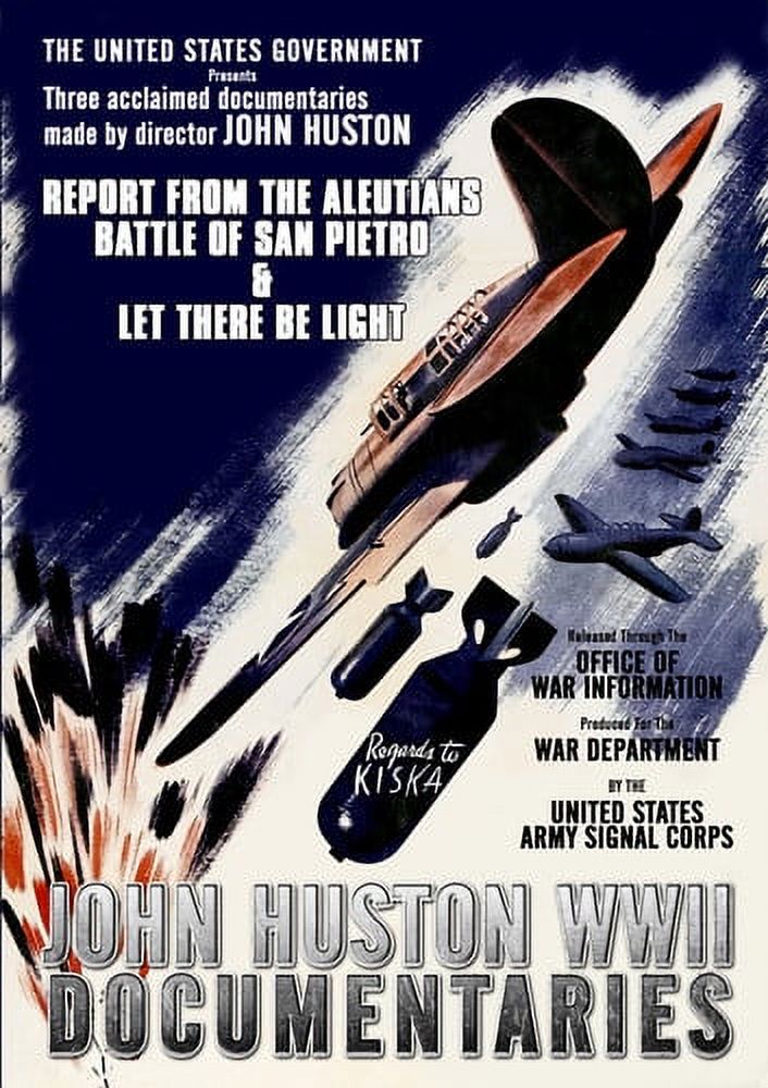 John Huston WWII Documentaries (DVD), Reel Vault, Special Interests - Walmart.com