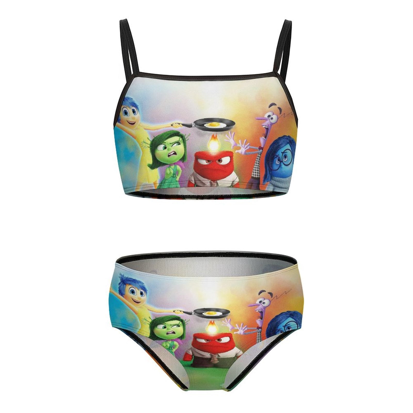 John Inside Out Children's Swimsuit Girls Swimwear 2 Piece Bikini Sets ...