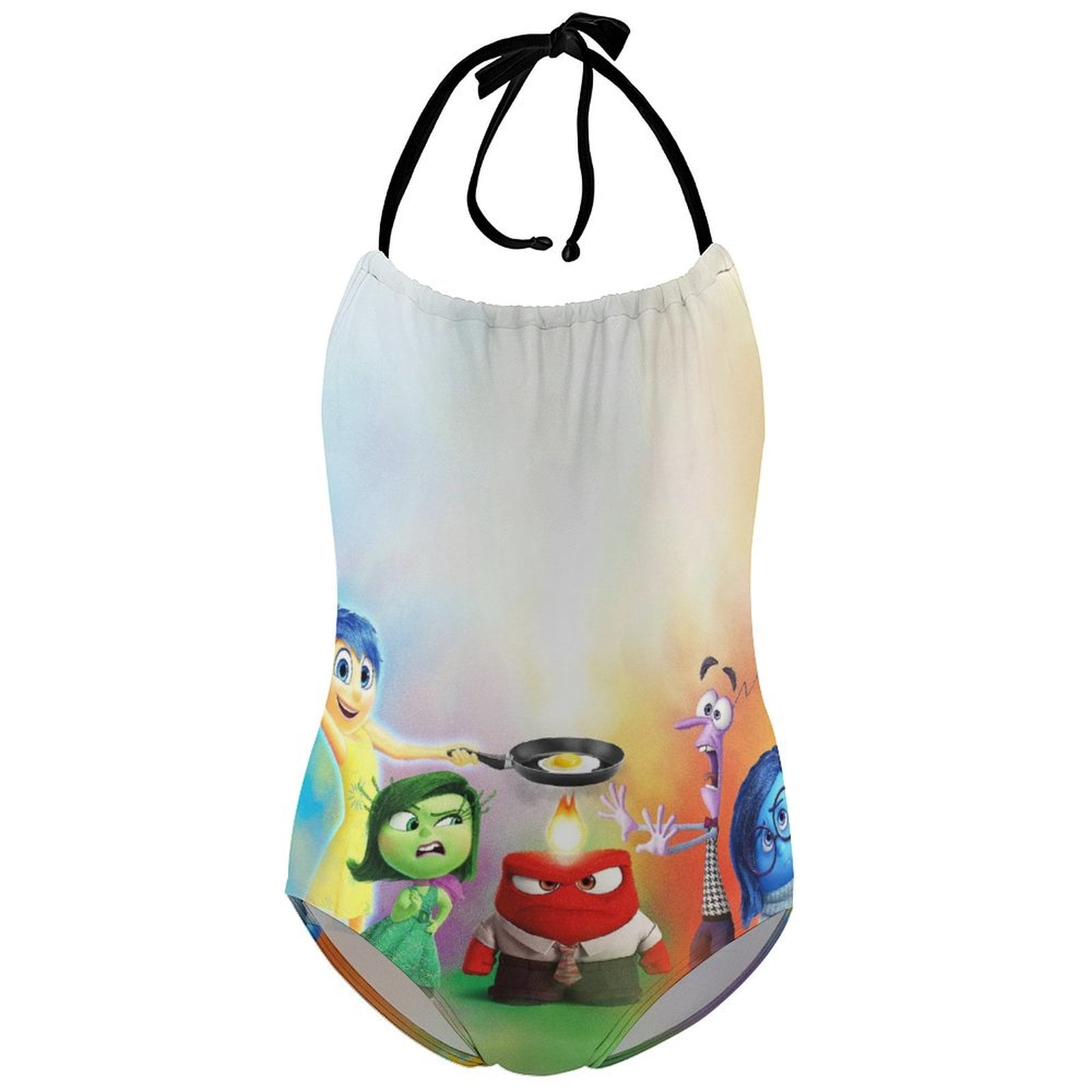 John Inside Out Girl's Swimsuit One-piece Summer Hawaii Beach Kid's ...