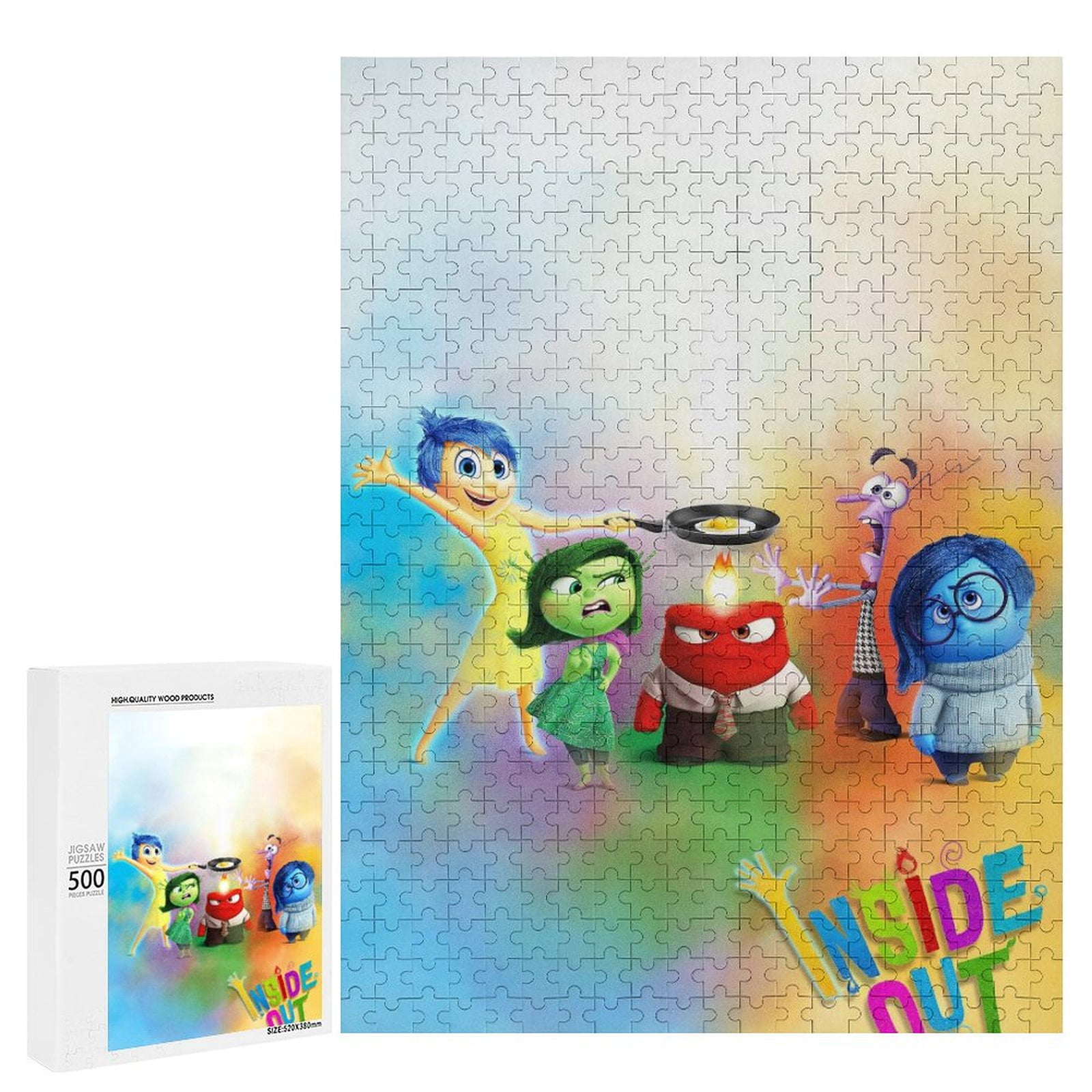 John Inside Out Wooden Jigsaw Puzzles Accessories Intellectual ...