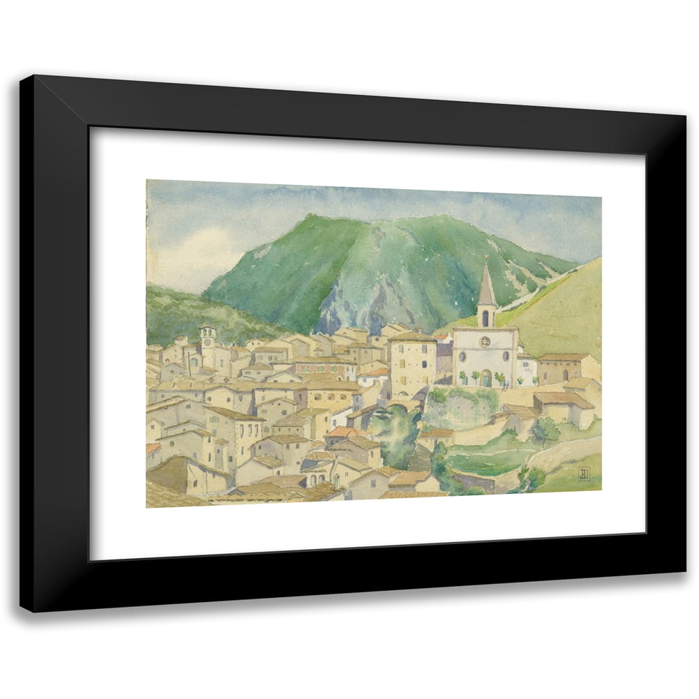 John Ireland Howe Downes 18x14 Black Modern Framed Museum Art Print ...