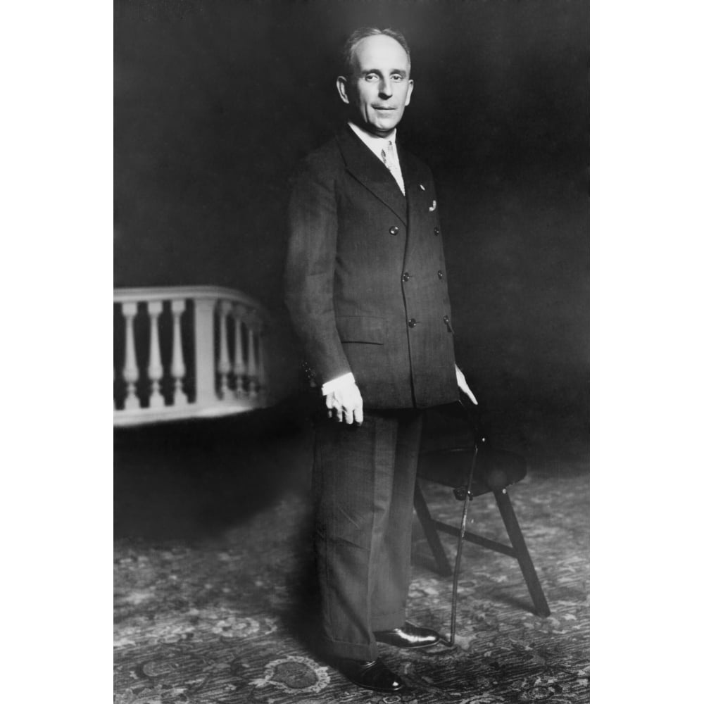 John J. Raskob In 1928 History Poster Print - Walmart.com