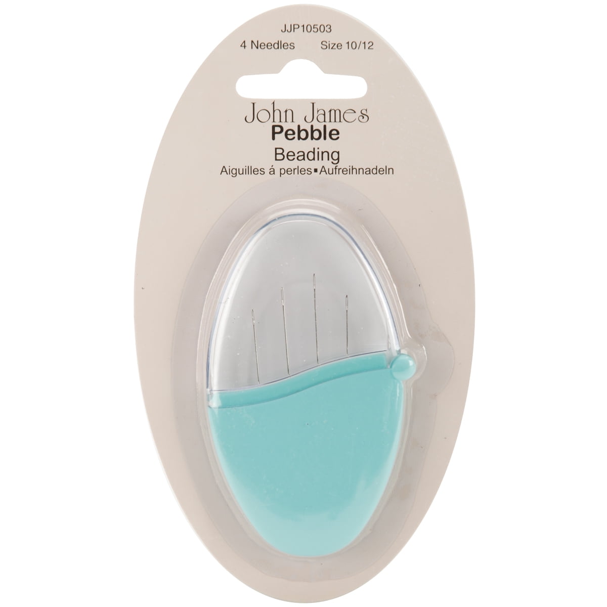 John James Pebbles Beading Needles-Size 10/12 4/Pkg - Walmart.com