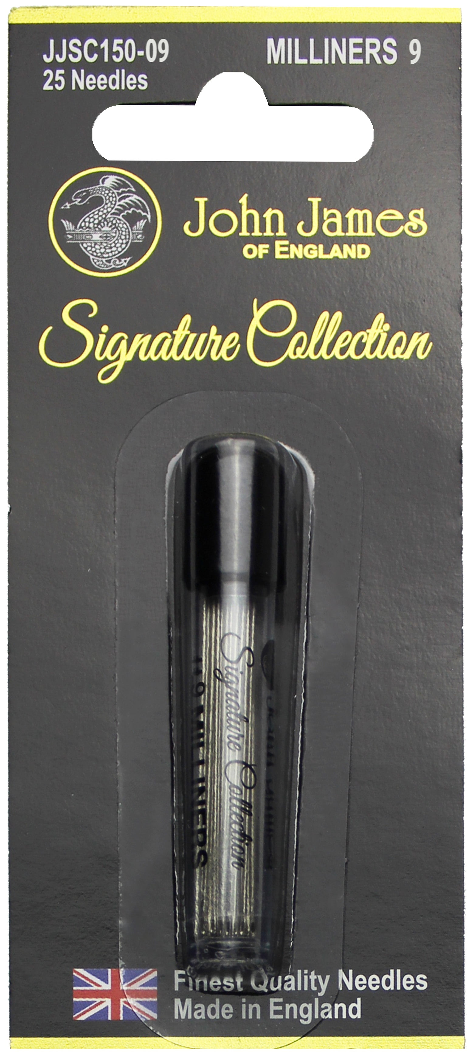 John James Signature Collection Milliner Needles-Size 9 25/Pkg ...