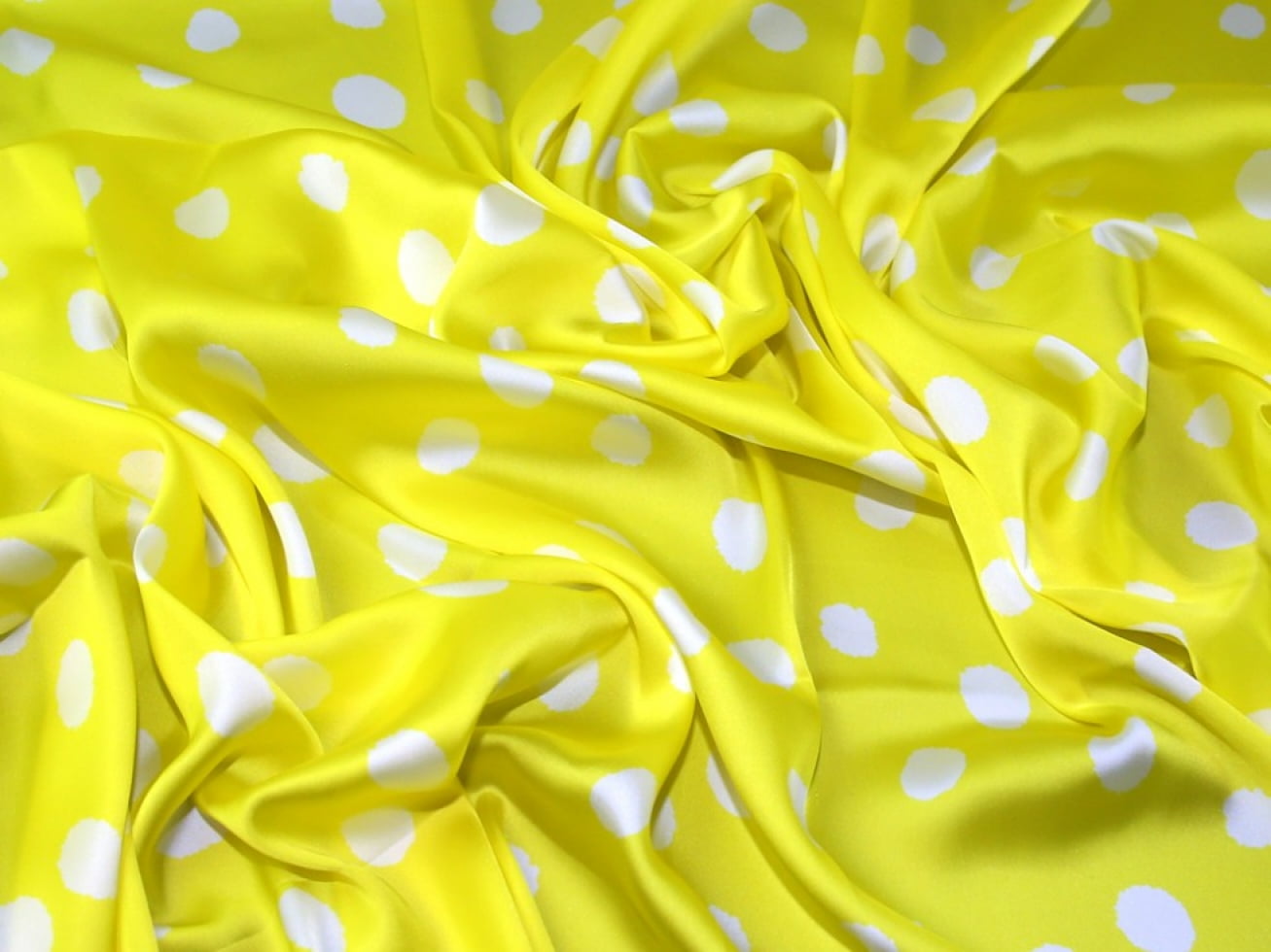 John Kaldor Cassandra Charmeuse Silky Satin Fabric Yellow - per yard - Walmart.com