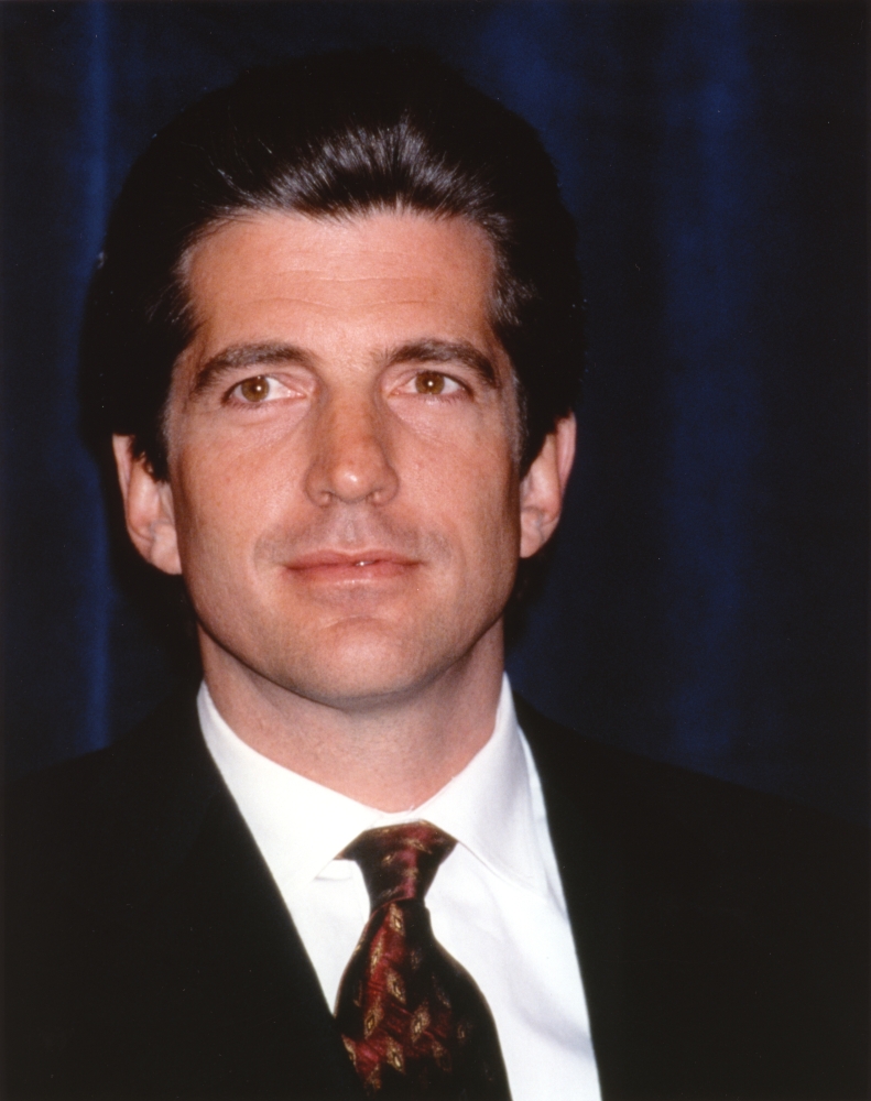 John Kennedy wearing a Black Suit and a Glossy Necktie in a Close Up Portrait Photo Print (24 x ...
