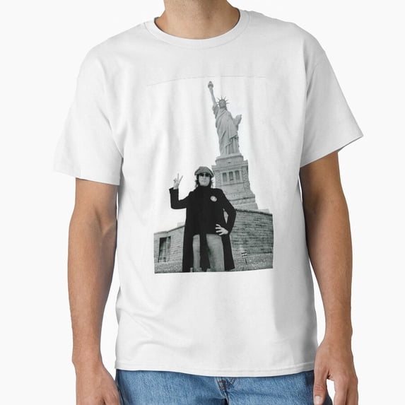 John L Imagine Peace Icon T-Shirt - Walmart.com