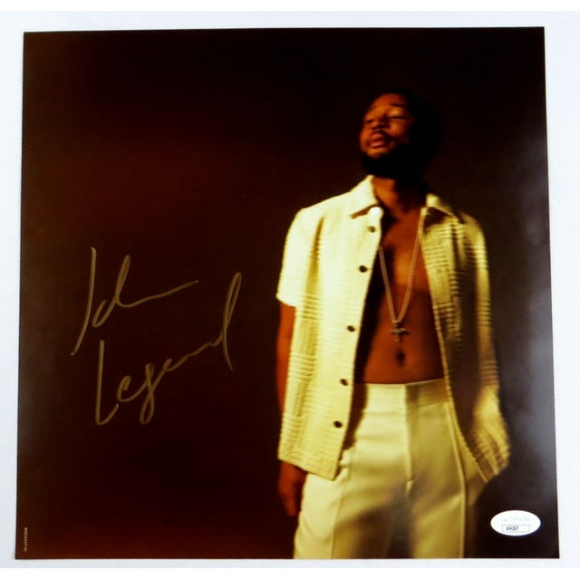 John Legend Signed Autographed 11x11 Photo Sexy Gold Ink JSA COA ...