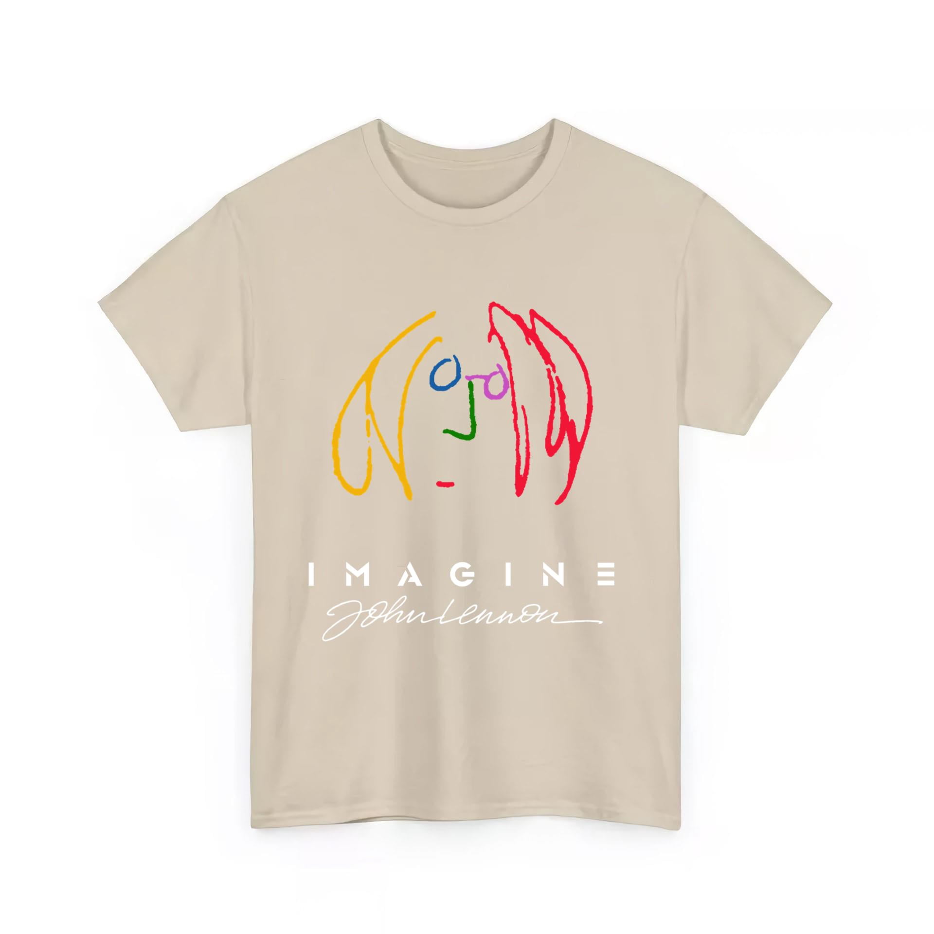 John Lennon Imagine T-Shirt Men's Women's - Walmart.com