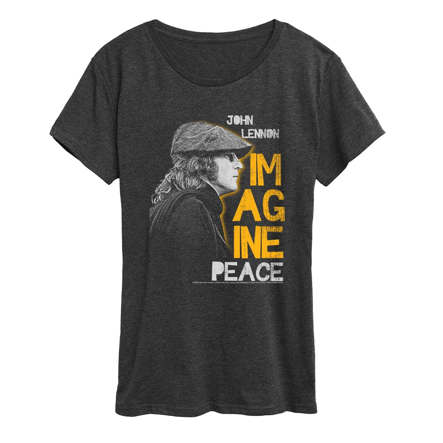 John Lennon - John Lennon Profile - Women's Short Sleeve Graphic T ...