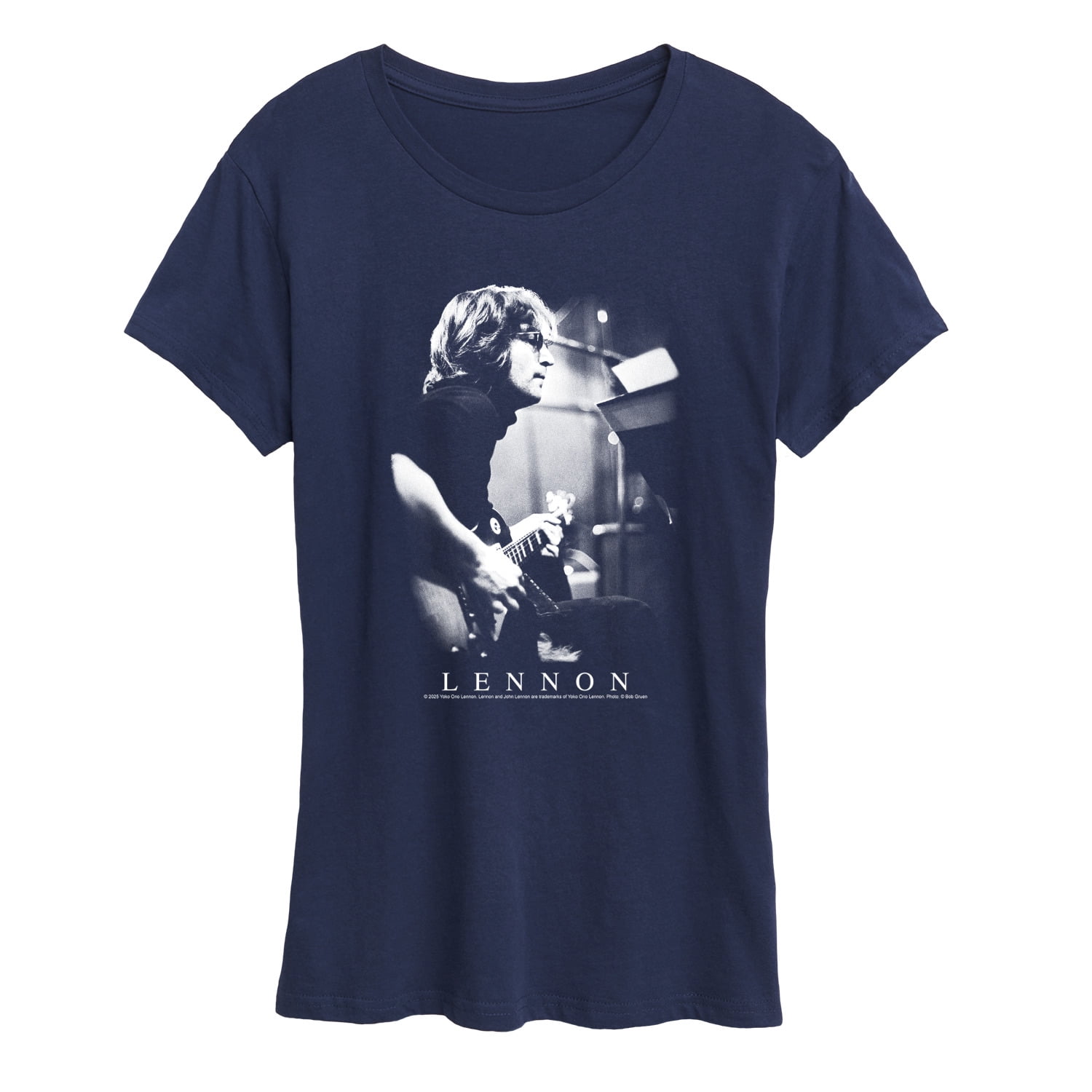John Lennon - Lennon Guitar - Women's Short Sleeve Graphic T-Shirt ...