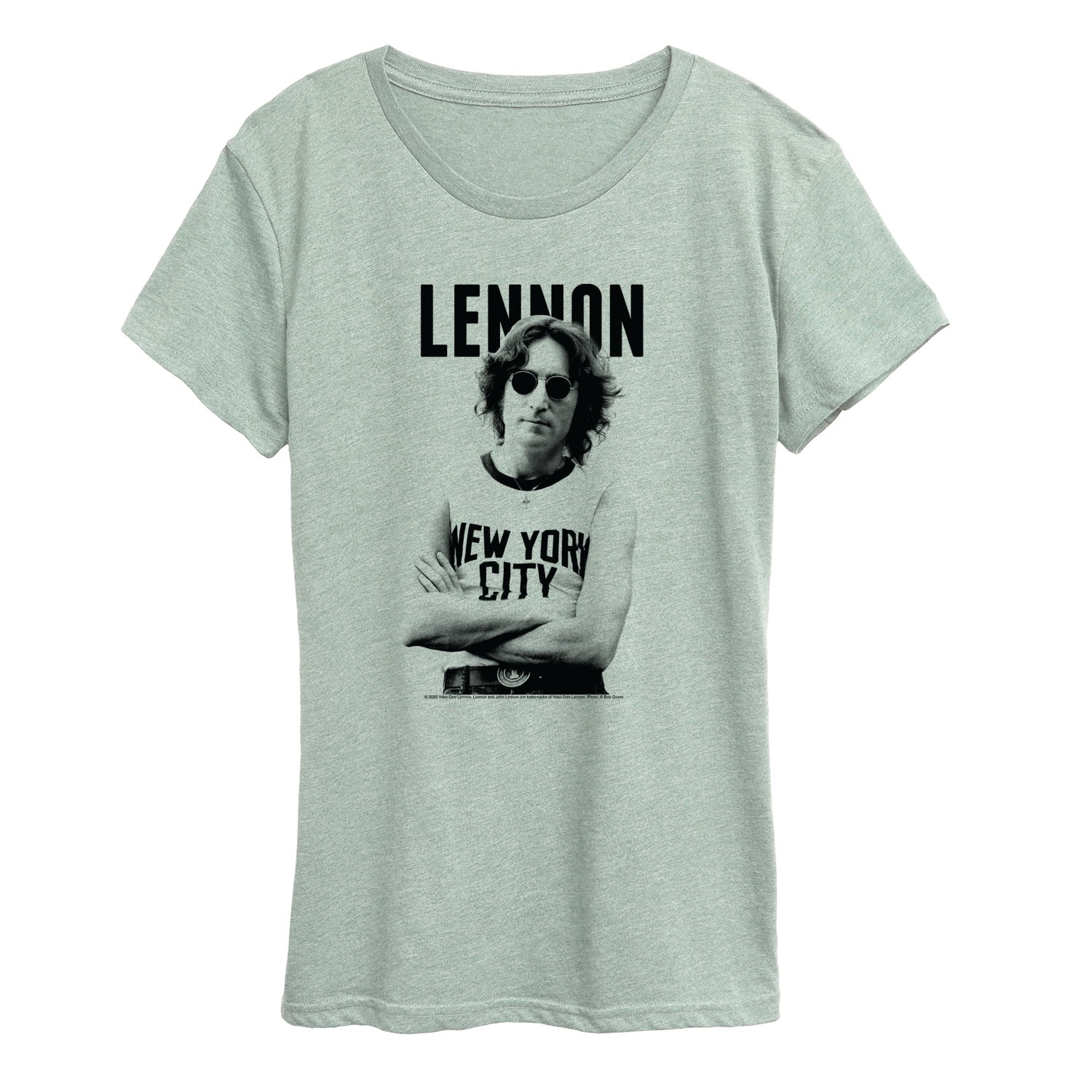 John Lennon - Lennon NYC - Women's Short Sleeve Graphic T-Shirt ...