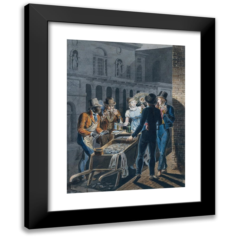 John Lewis Krimmel 15x18 Black Modern Framed Museum Art Print Titled ...