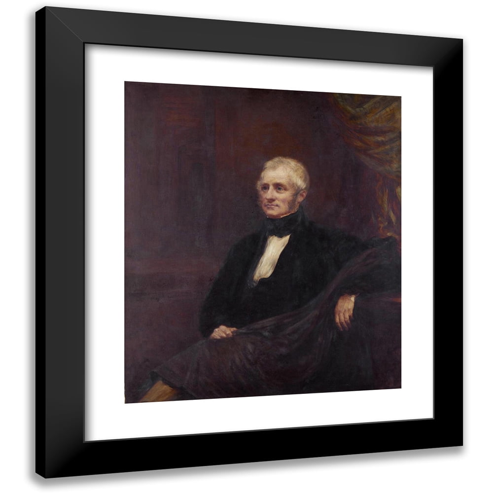 John Linnell 12x14 Black Modern Framed Museum Art Print Titled - Henry ...