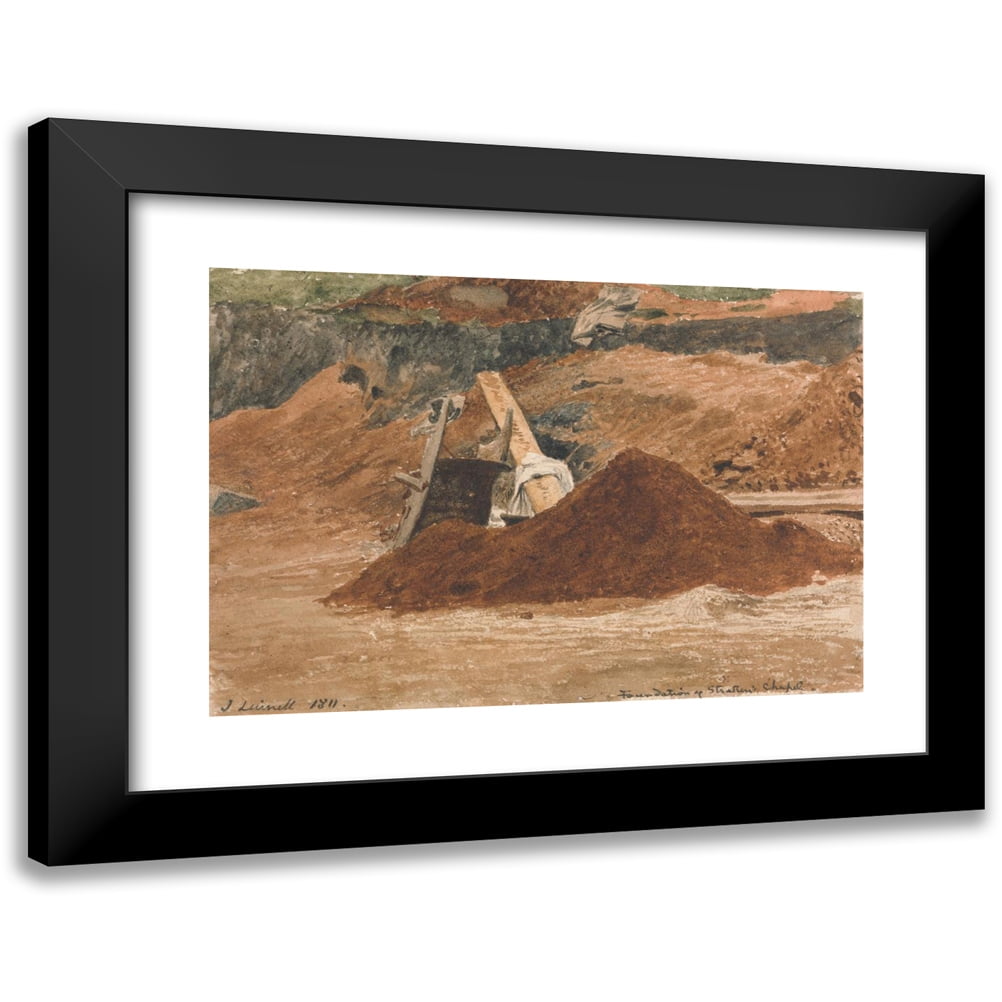 John Linnell 18x14 Black Modern Framed Museum Art Print Titled ...