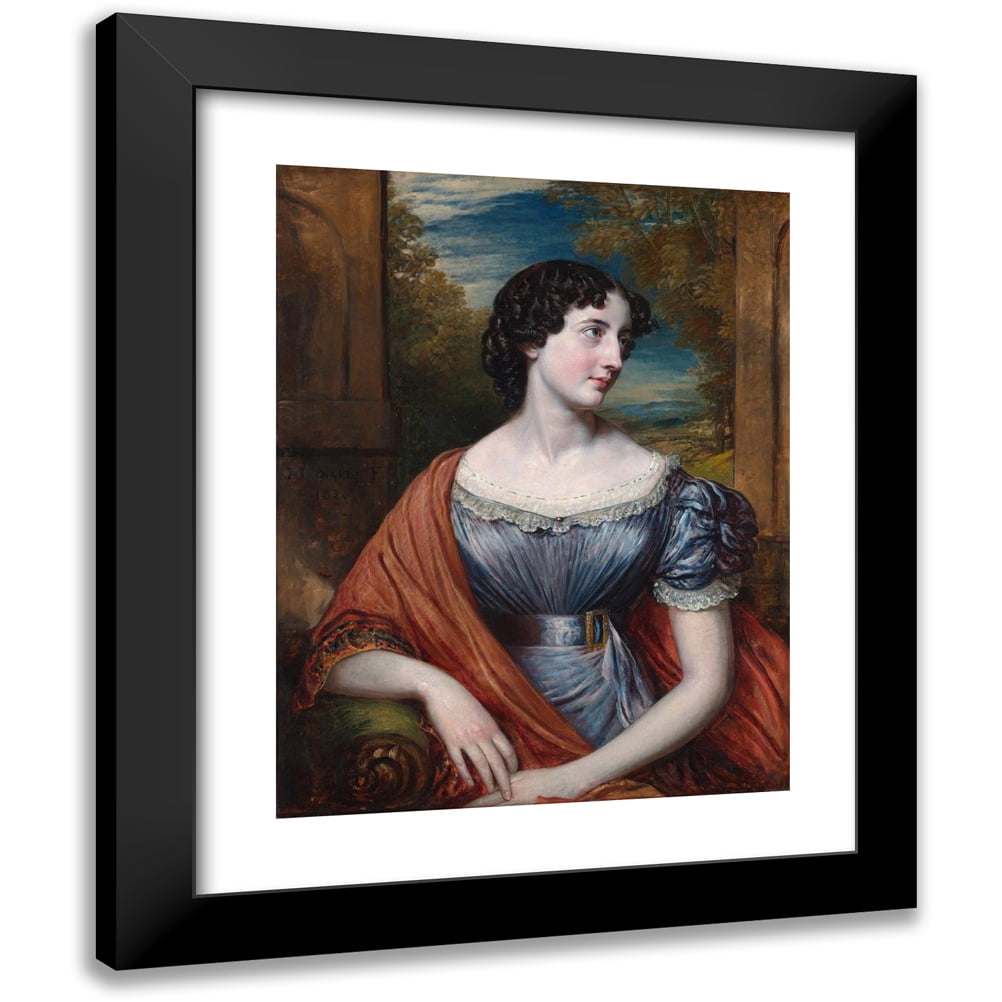 John Linnell 19x24 Black Modern Framed Museum Art Print Titled - Miss ...