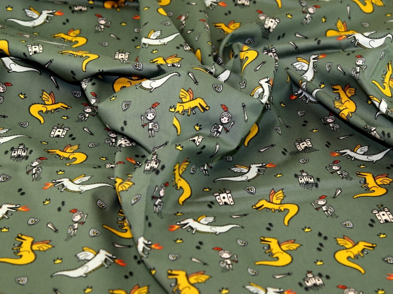 John Louden 100% Cotton Poplin Fabric Smoke - per yard - Walmart.com