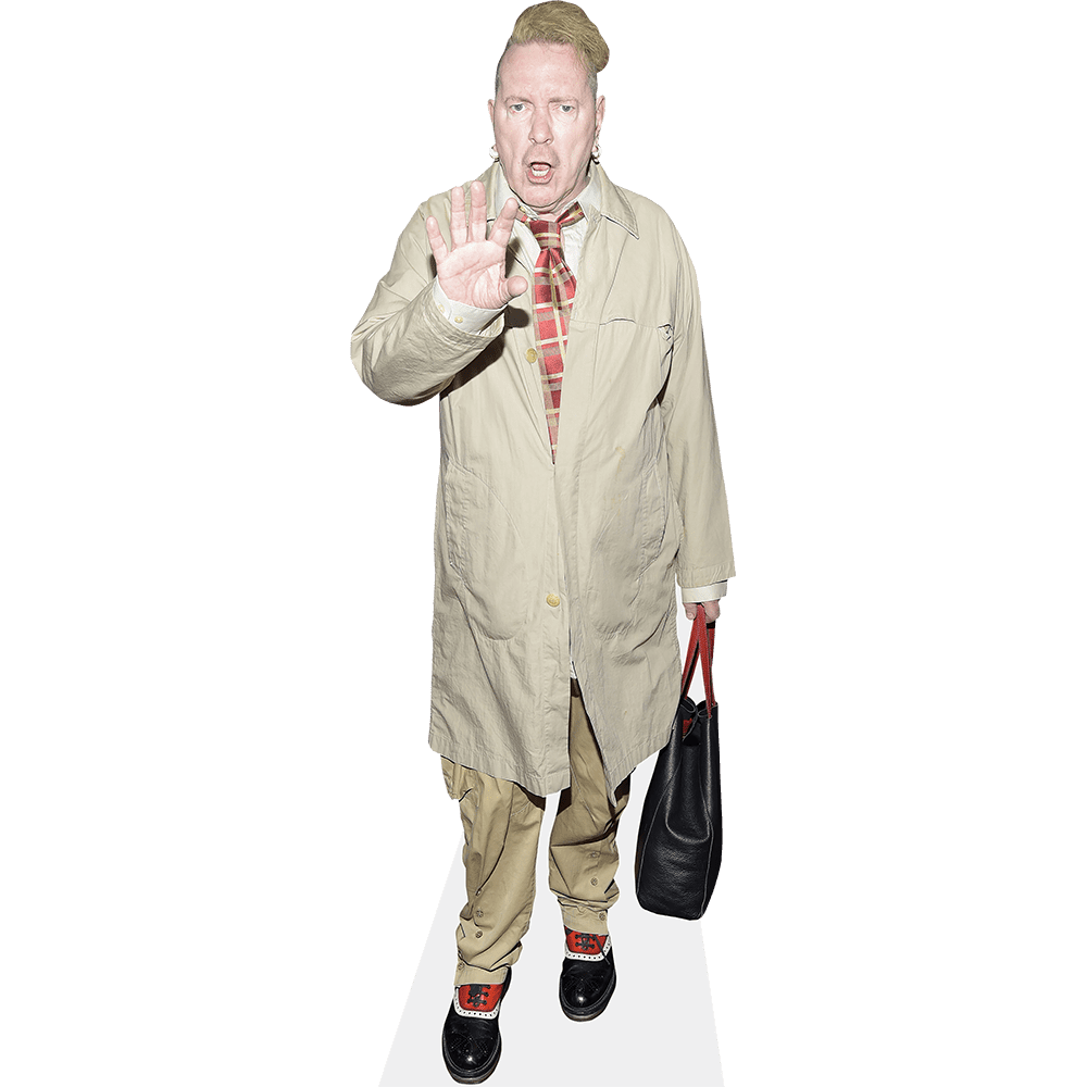 John Lydon (Shout) Mini Cardboard Cutout Standee - Walmart.com