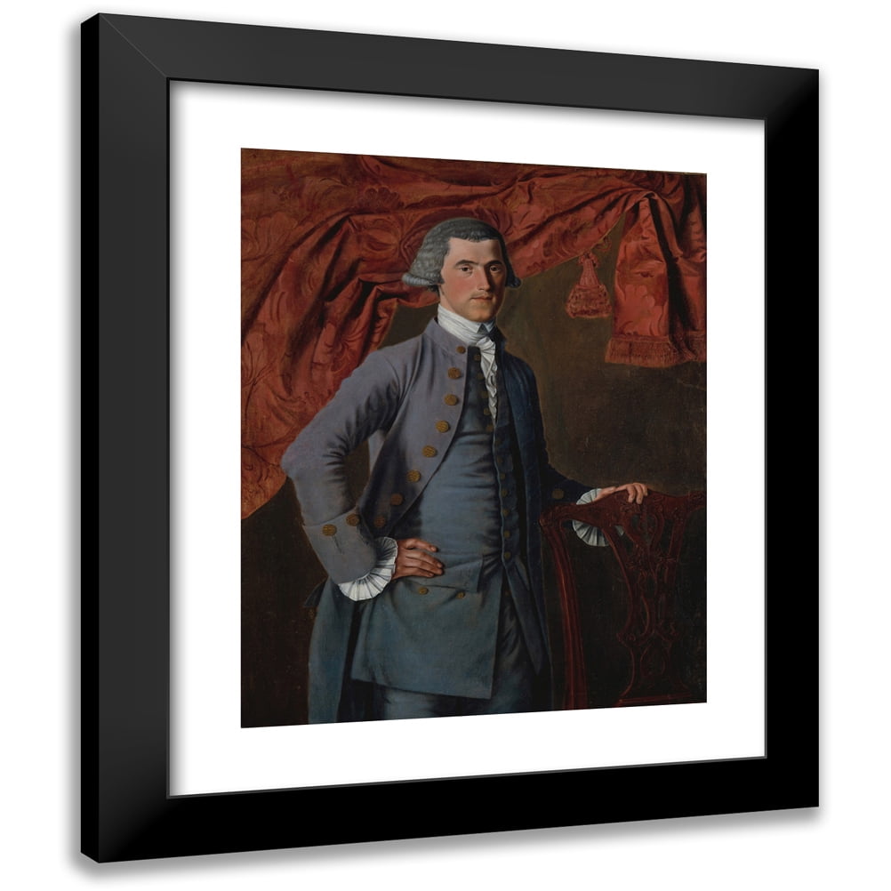 John Mare 15x18 Black Modern Framed Museum Art Print Titled - Jeremiah ...