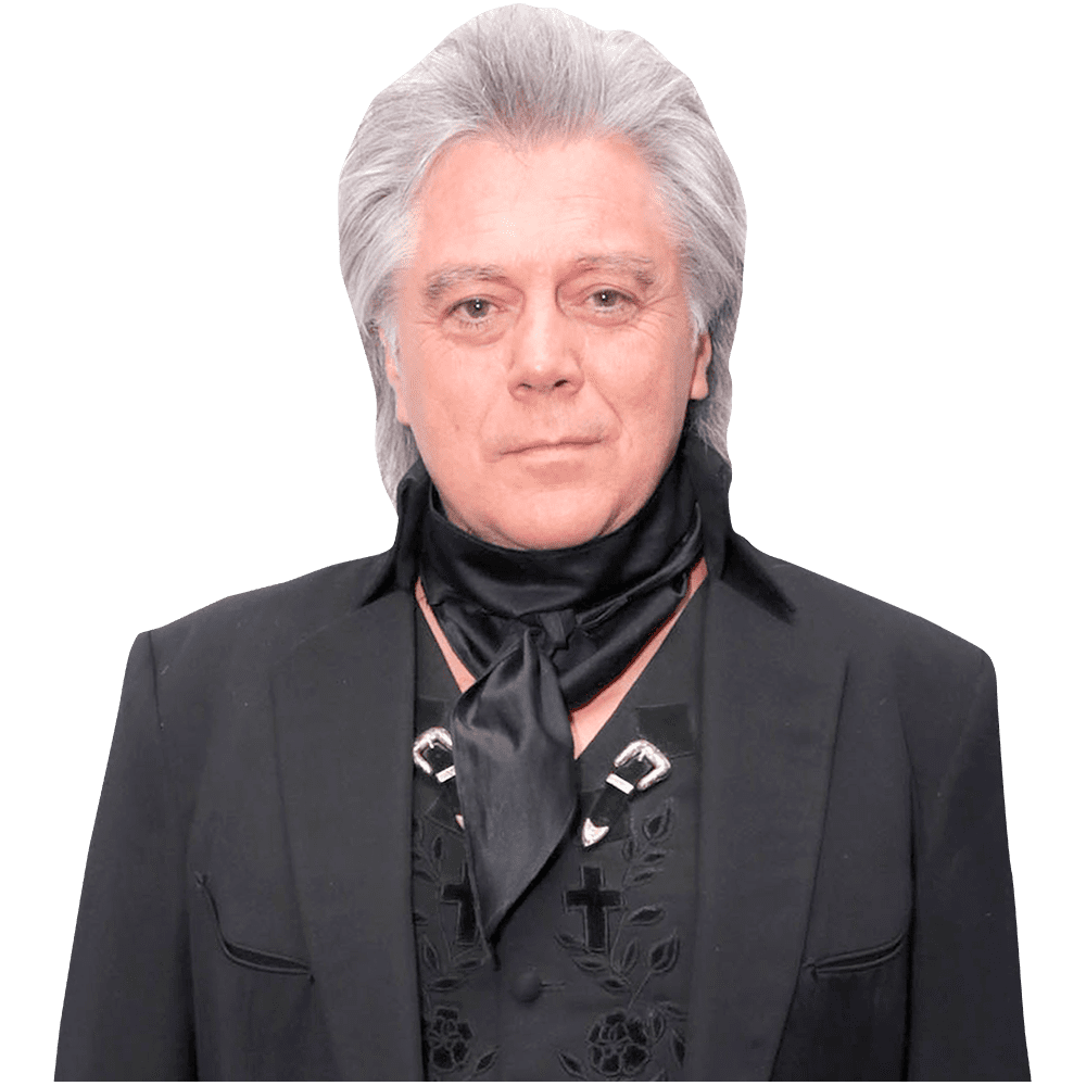 John Marty Stuart (Black Outfit) Half Body Buddy Cutout - Walmart.com