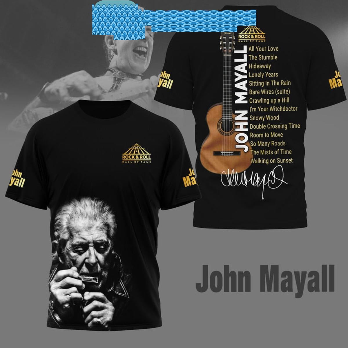 John Mayall All Your Love The Stumble Hideaway Hoodie T-Shirt - Walmart.com