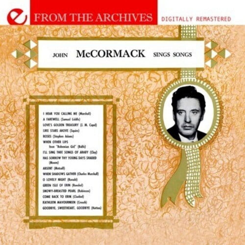 John McCormack - From the Archives - Music & Performance - CD - Walmart.com