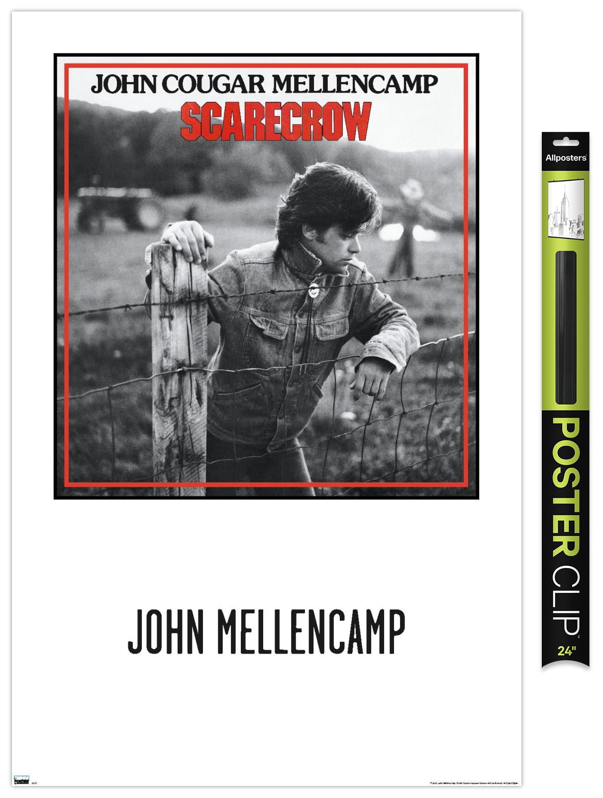 John Mellencamp - Scarecrow Album Series Wall Poster, 22.375" x 34 ...