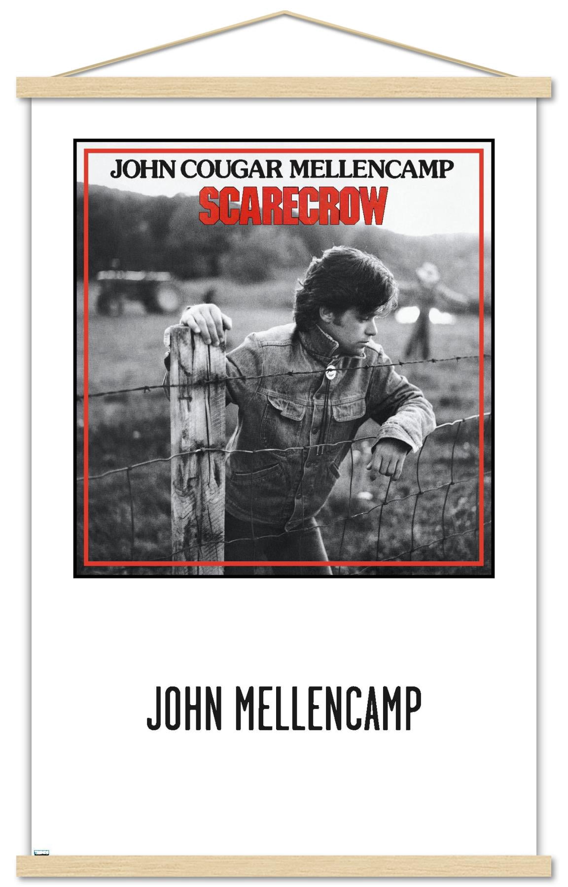 John Mellencamp - Scarecrow Album Series Wall Poster with Magnetic ...