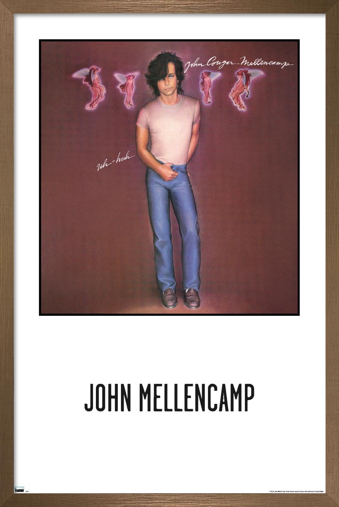 John Mellencamp - Uh-huh Album Series Wall Poster, 22.375" x 34" Framed ...