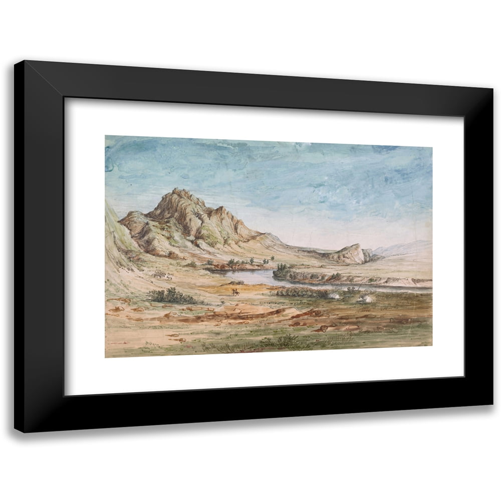 John Mix Stanley 14x11 Black Modern Framed Museum Art Print Titled ...