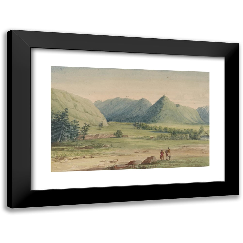 John Mix Stanley 14x11 Black Modern Framed Museum Art Print Titled ...