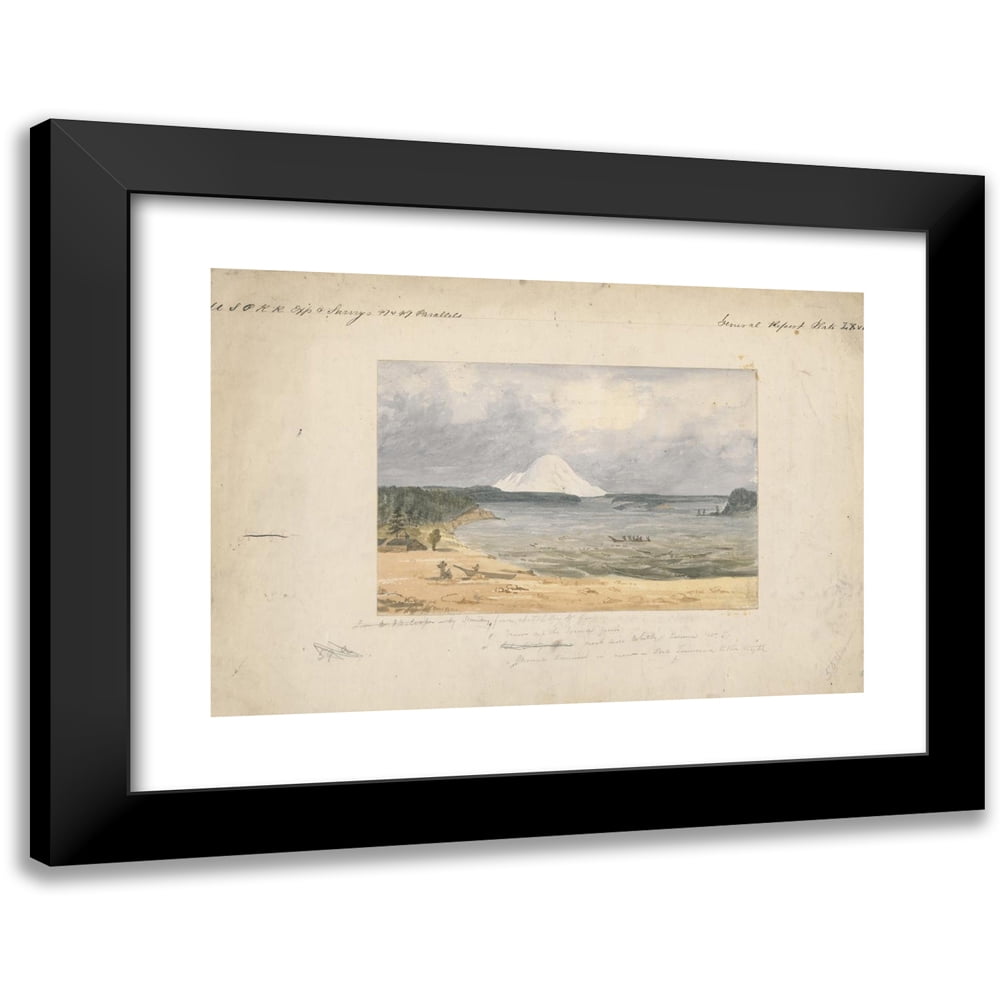 John Mix Stanley 24x18 Black Modern Framed Museum Art Print Titled ...