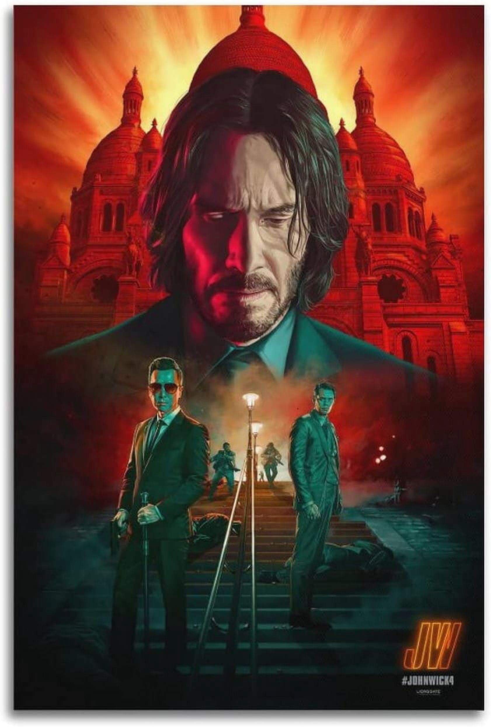 John Movie Wick Poster Posters for Room Aesthetic 90s Decorative ...