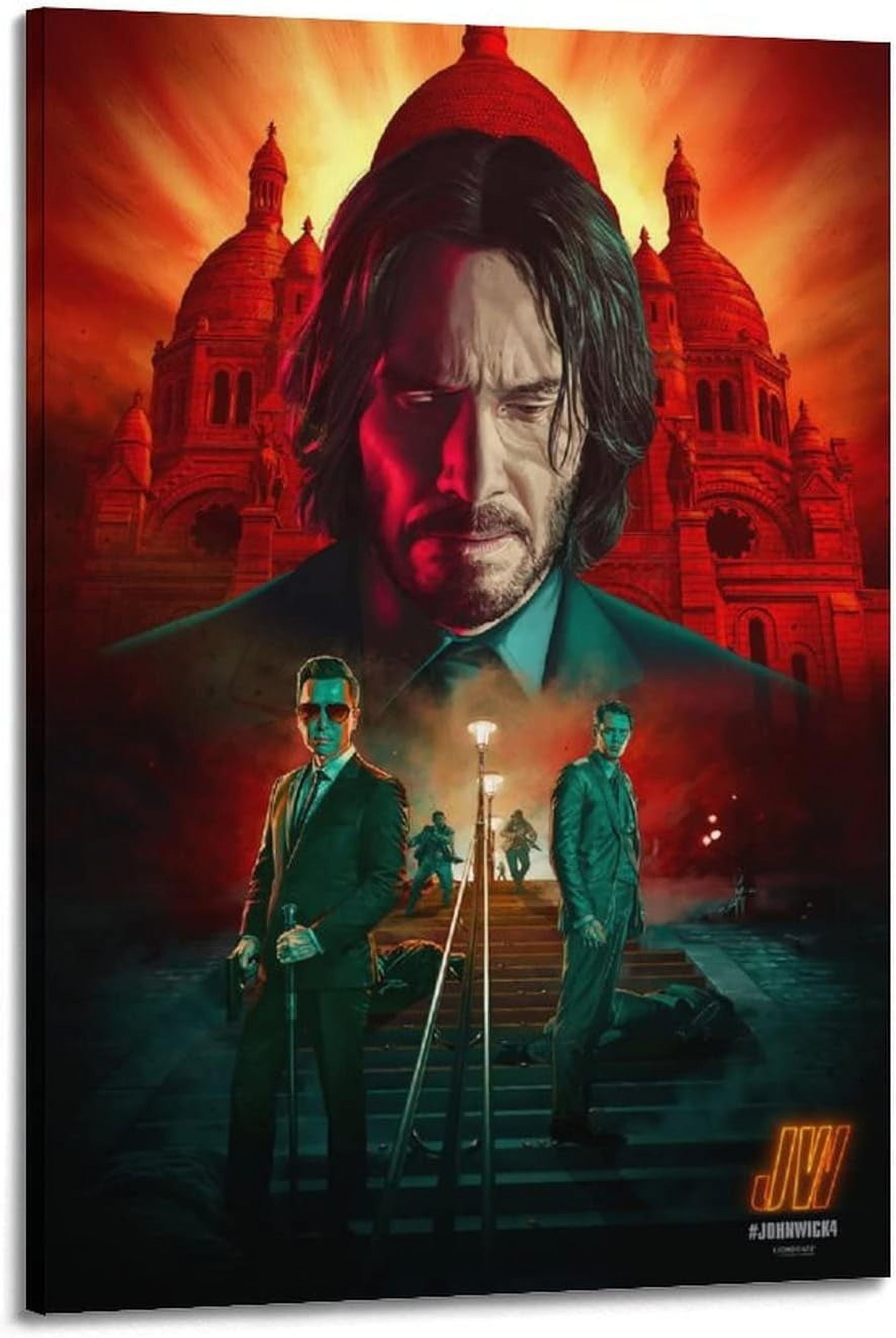John Movie Wick Poster Posters for Room Aesthetic 90s Decorative ...