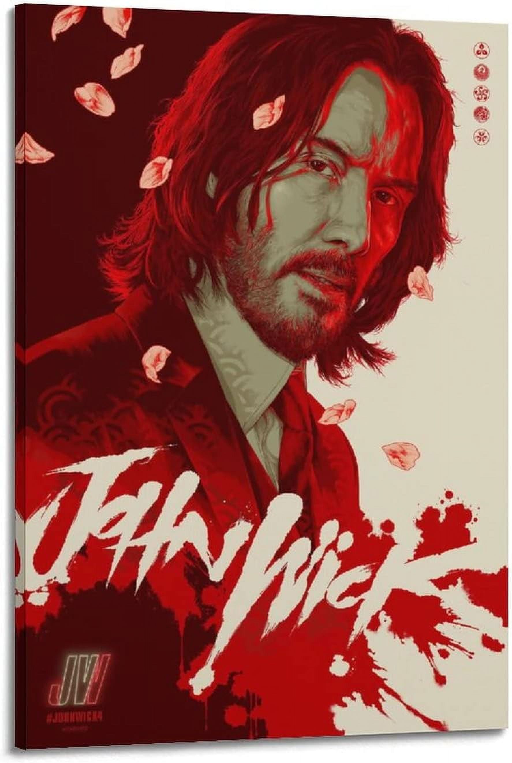 John Movie Wick Poster Posters for Room Aesthetic 90s Decorative ...