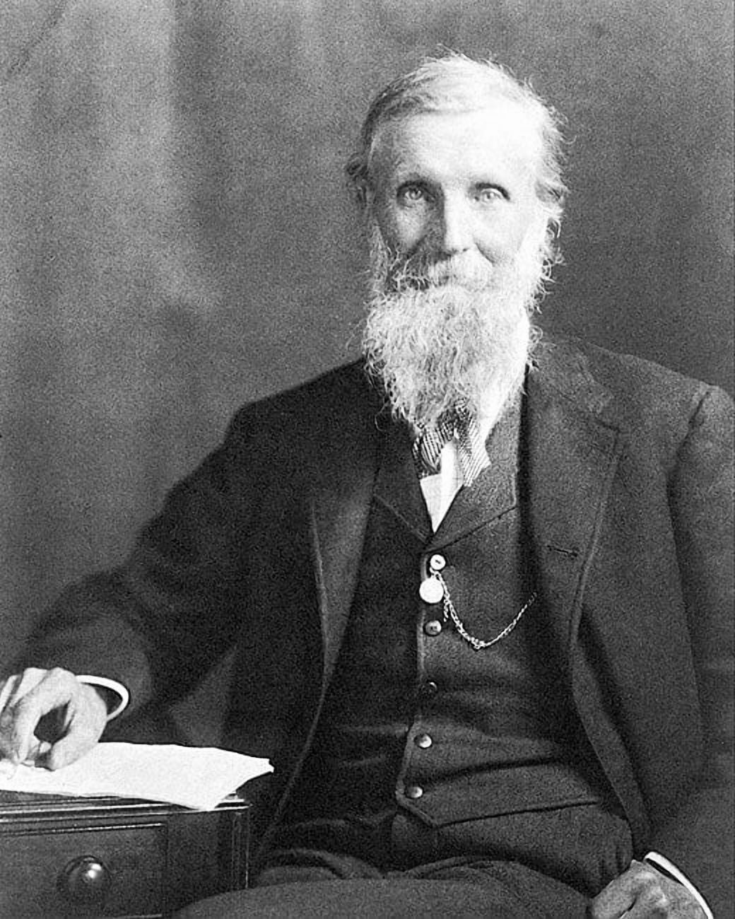 John Muir Portrait 1909 - 24x36 Inch Glossy Laminated Aviation Poster ...