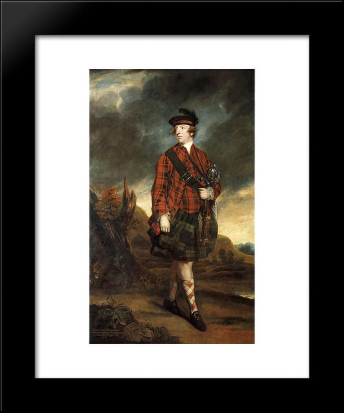 John Murray, 4th Earl of Dunmore 20x24 Framed Art Print by Reynolds ...